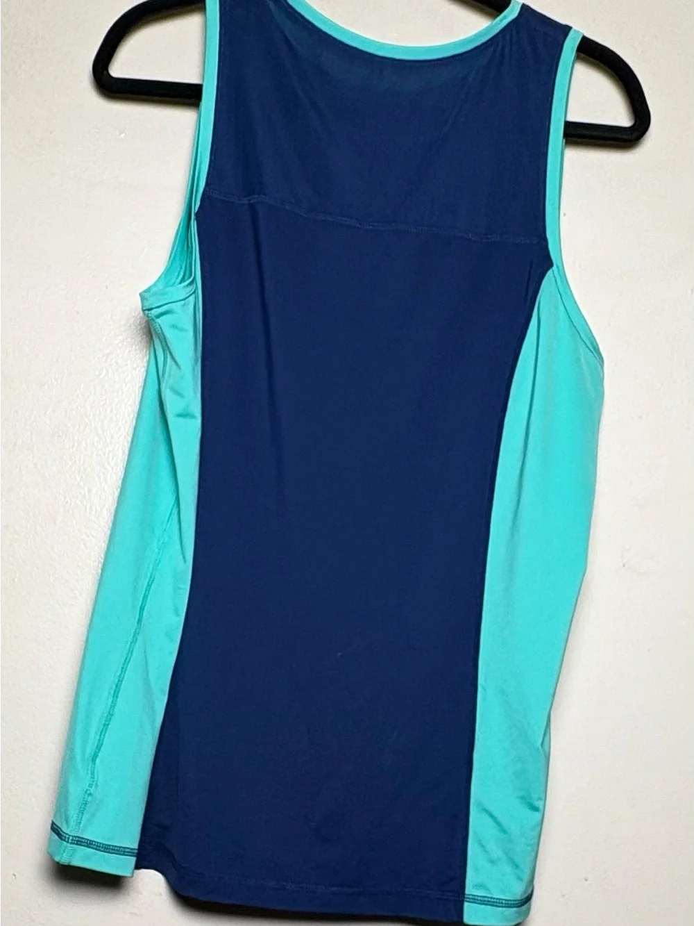 ZELOS | Tops | Zelos Navy And Aqua Performance Tank | Poshmark